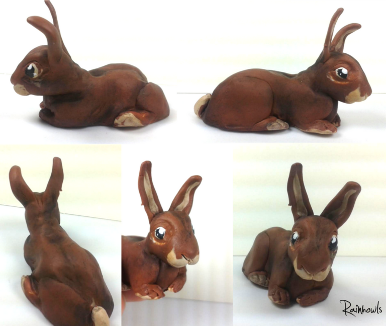 Clay Bunny Sculpting - Long X Arts Foundation