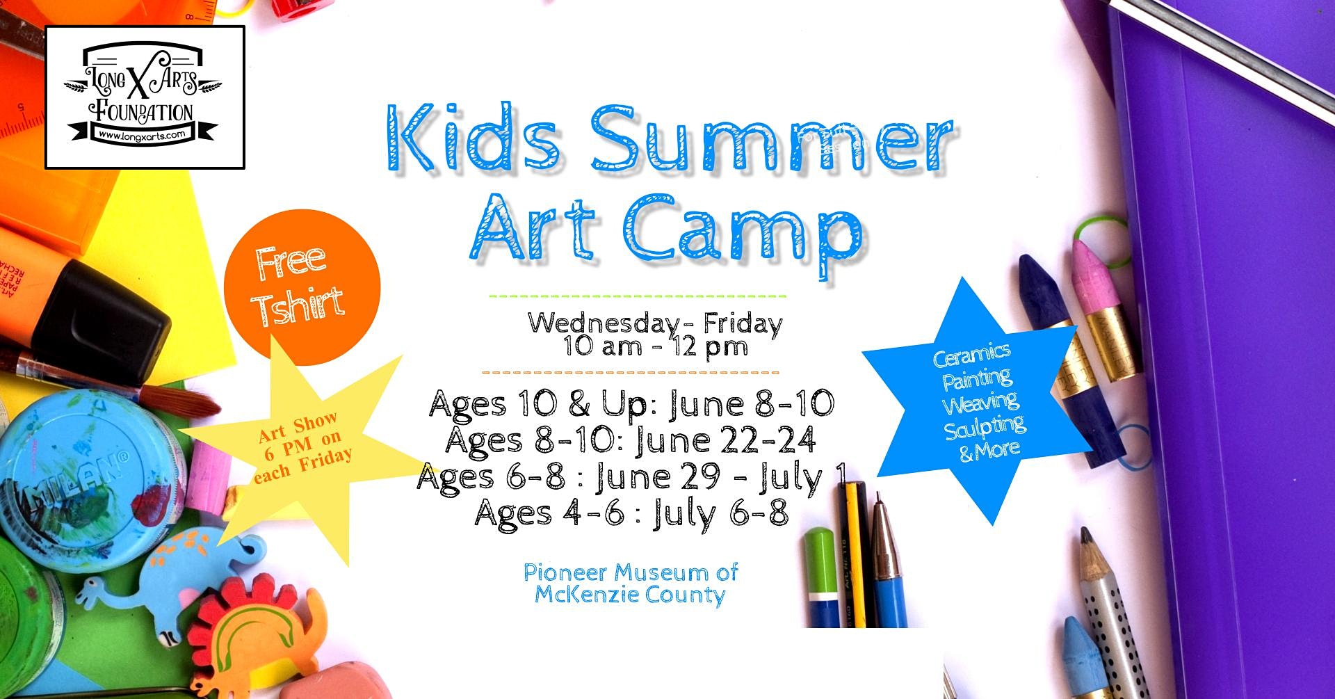 Kids Summer Art Camp - Long X Arts Foundation