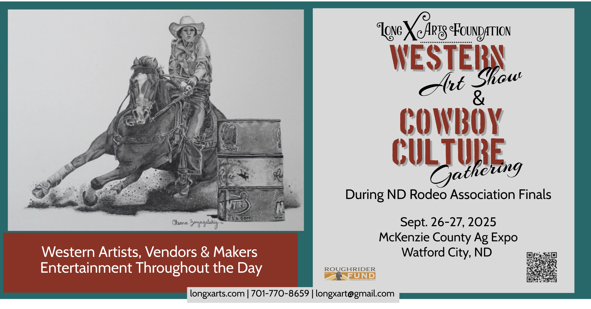 Western Art Show & Cowboy Culture Gathering - Long X Arts Foundation